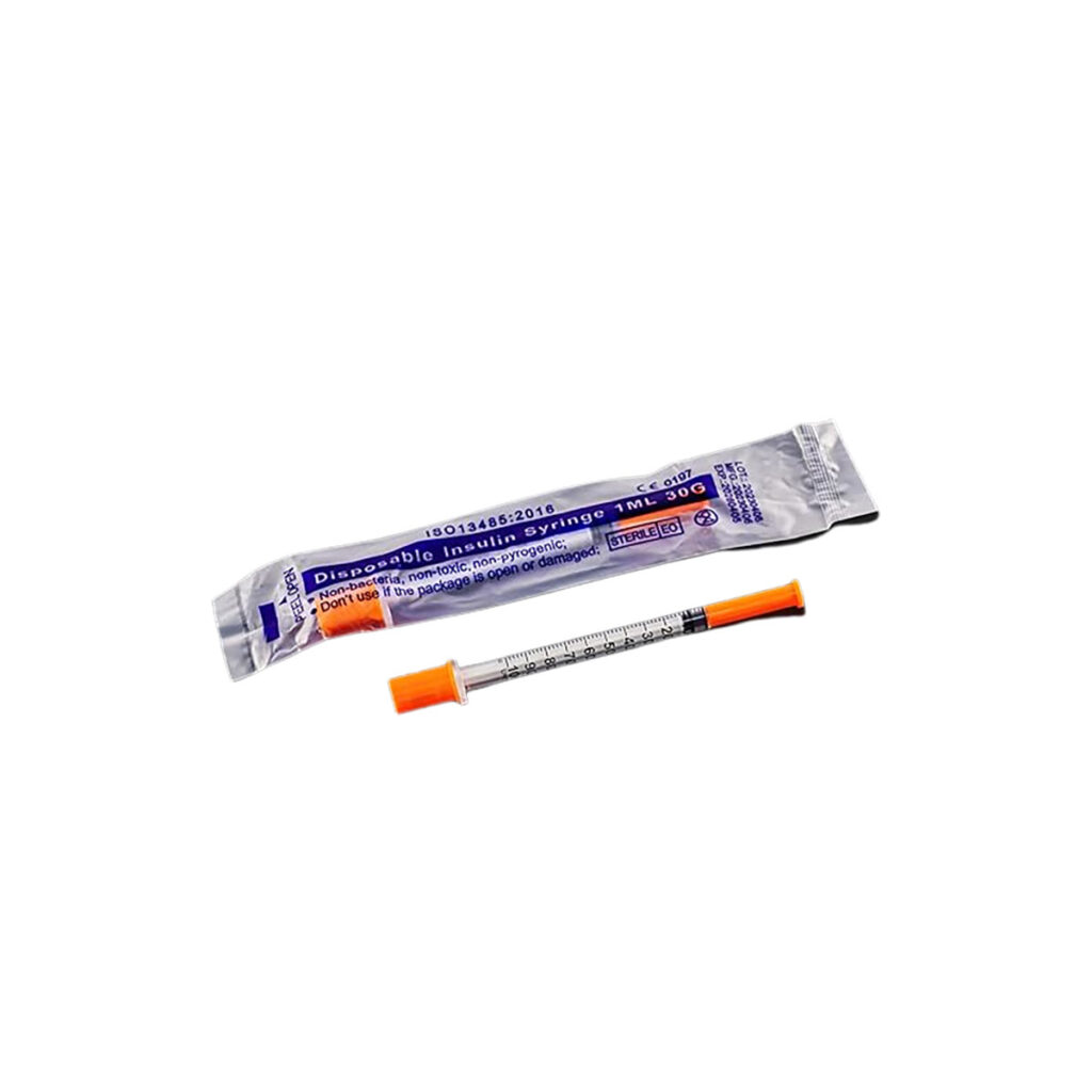 1ml Syringe 0.5in Needle - Individually Wrapped 30/60/100 or 200 Count ...